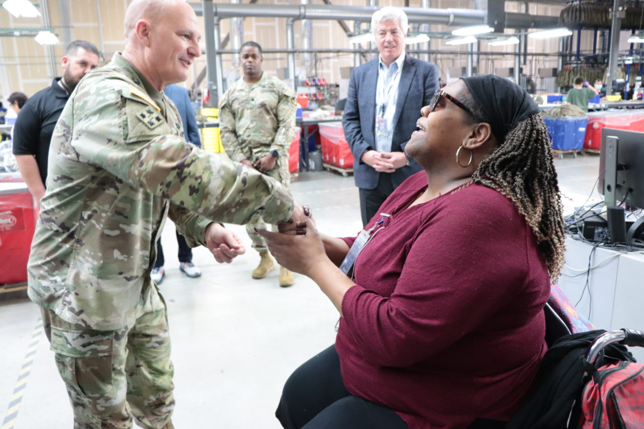 Commanding General of U.S. Army Material Command Visits Austin ...