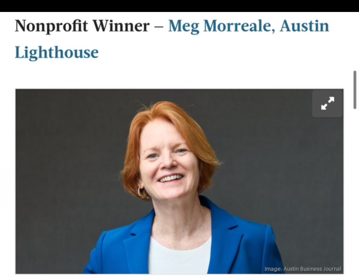 Austin Lighthouse CFO Named 2025 Best CFO by ABJ